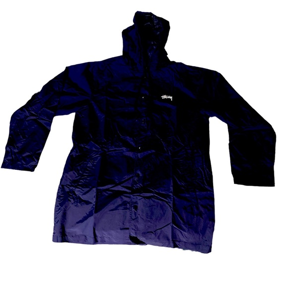 Stussy | Jackets & Coats | Stussy Raincoat | Poshmark